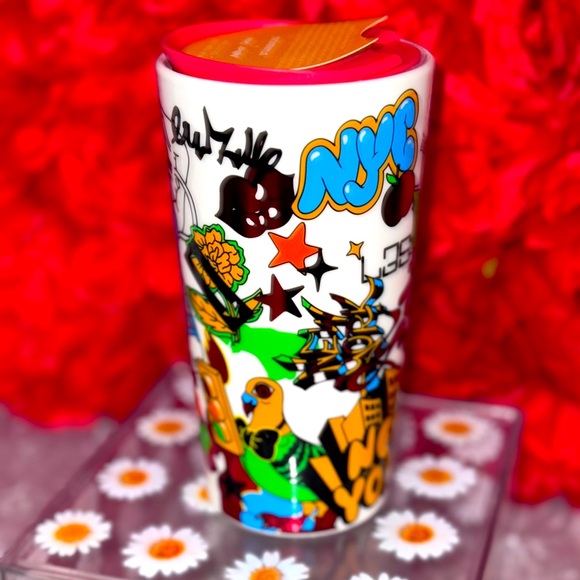 Starbucks | Accessories | Nwtstarbucks Nyc Artist Collab Marcus Chin ...